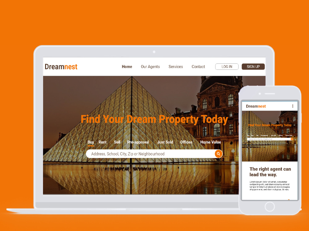 Modern, Professional and Responsive Homepage Design | Upwork