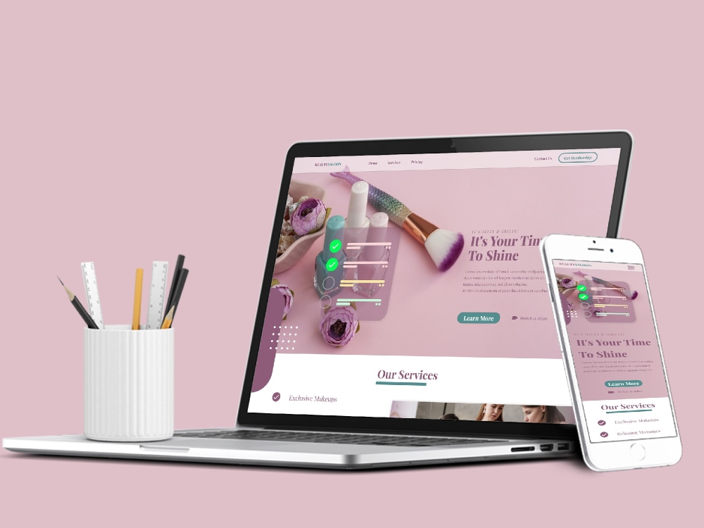 Modern, Professional and Responsive Homepage Design | Upwork