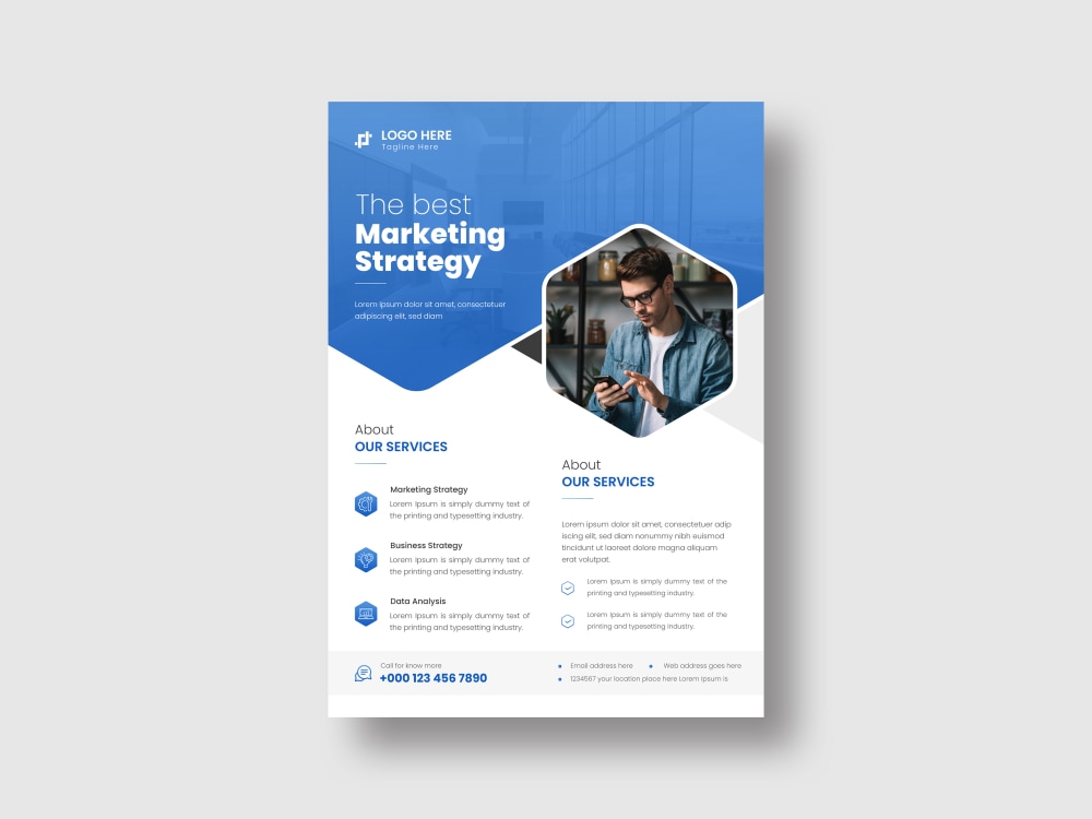 A promotional flyer design | Upwork