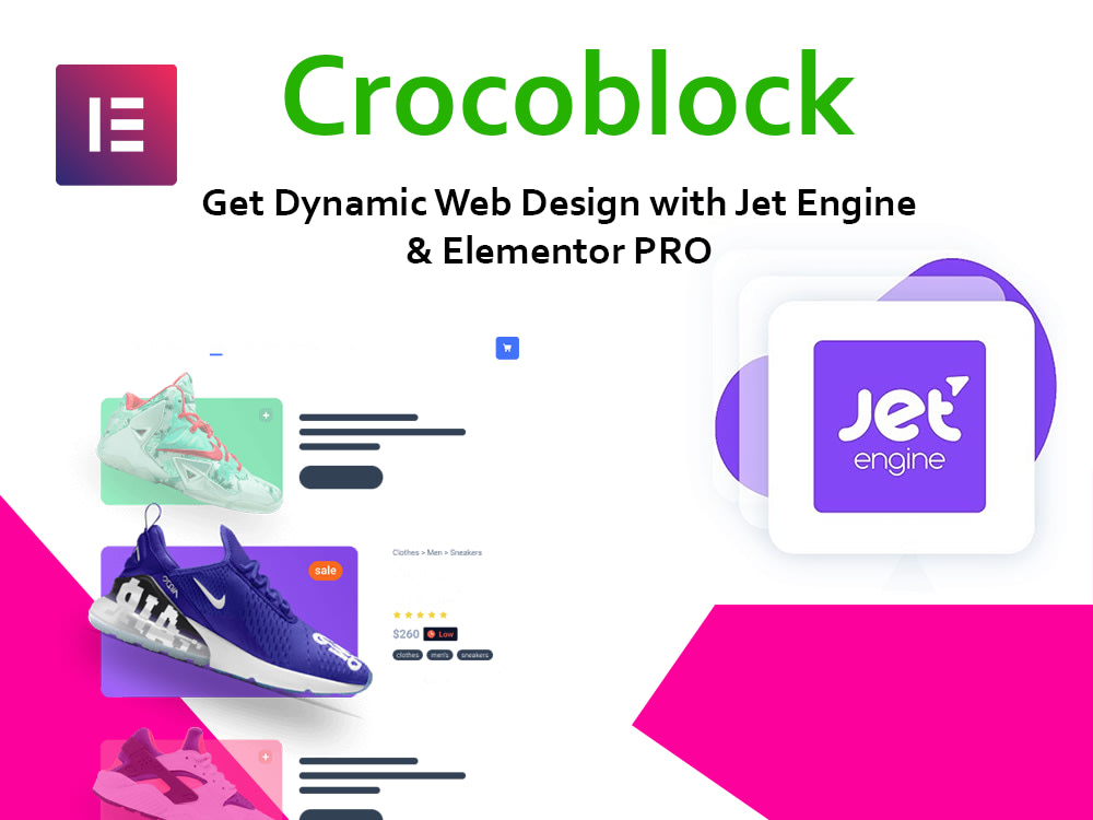 Elementor with Jet Engine Crocoblock Dynamic WordPress Project | Upwork
