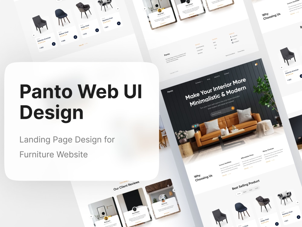 A landing or homepage in figma | Upwork