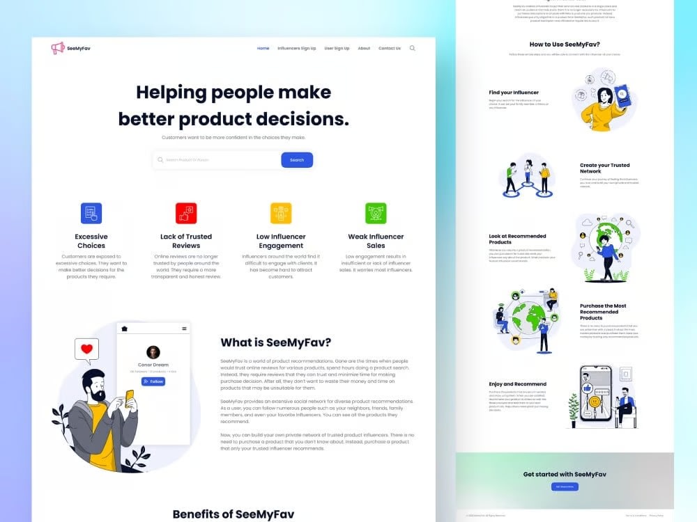 Captivating and Engaging Landing Pages | WordPress | Elementor | UI ...
