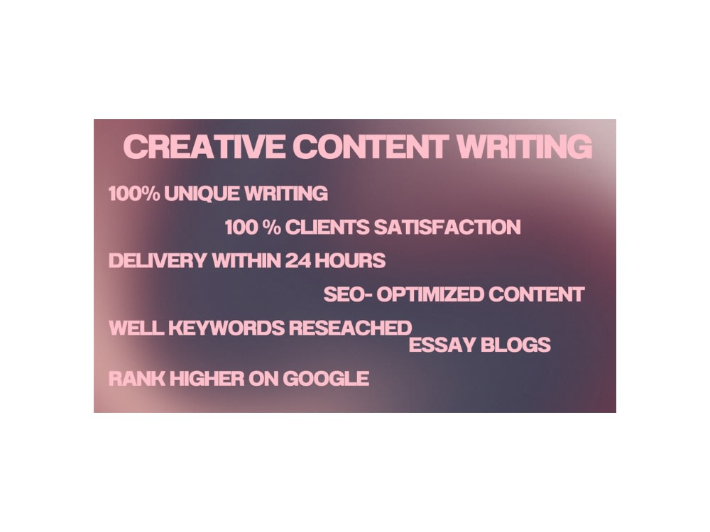 Content writing , article writing and guest post services | Upwork