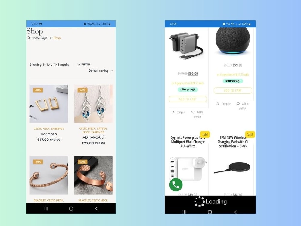 Convert website to android app, IOS app, woocommerce to app | Upwork