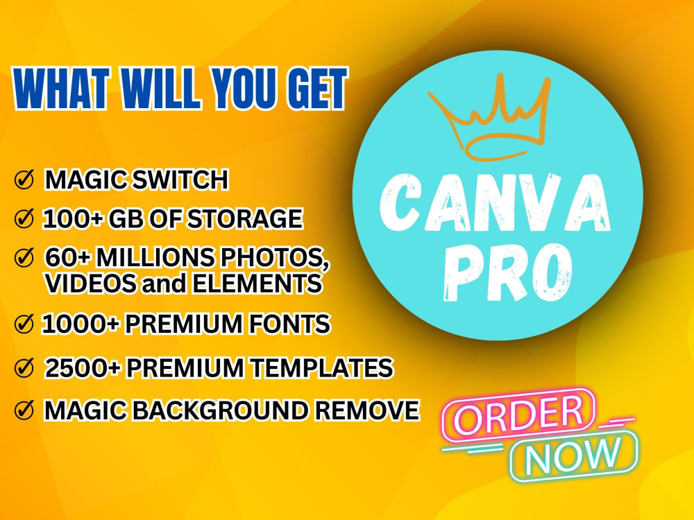 Pro Account Canva in just 20$ | Upwork