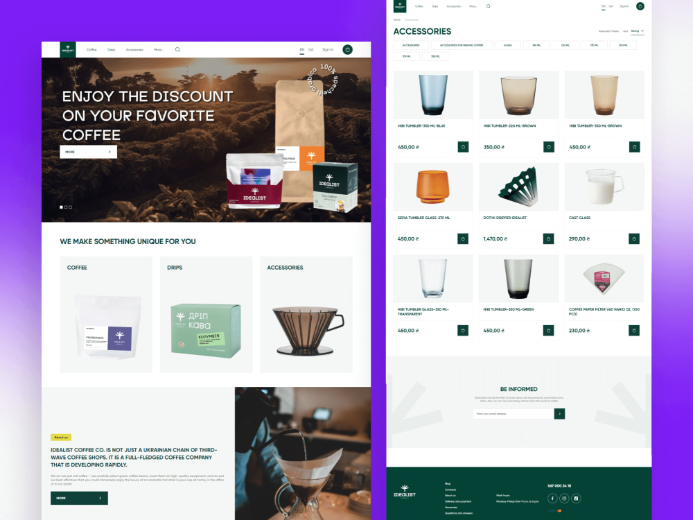 A complete UX/UI design in Figma for your eCommerce business | Upwork