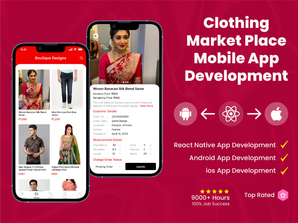 An On Demand Service App | Uber | React Native | Mobile App Developer | Upwork