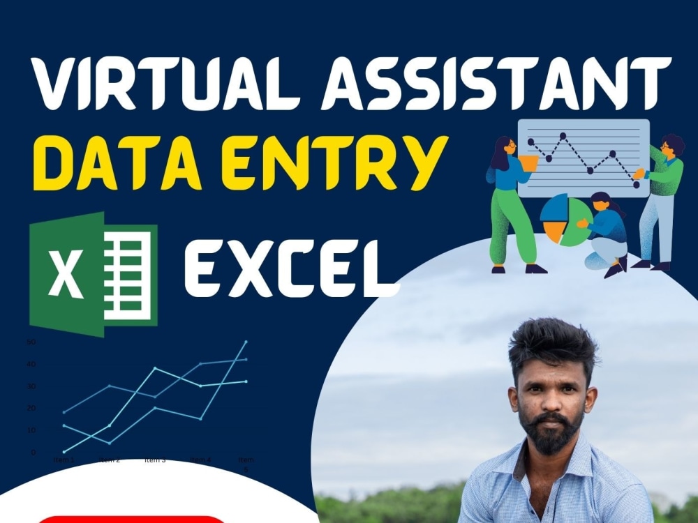 Be virtual assistant for excel data entry | Upwork