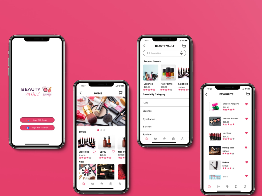 Mockup mobile app screens in figma | Upwork