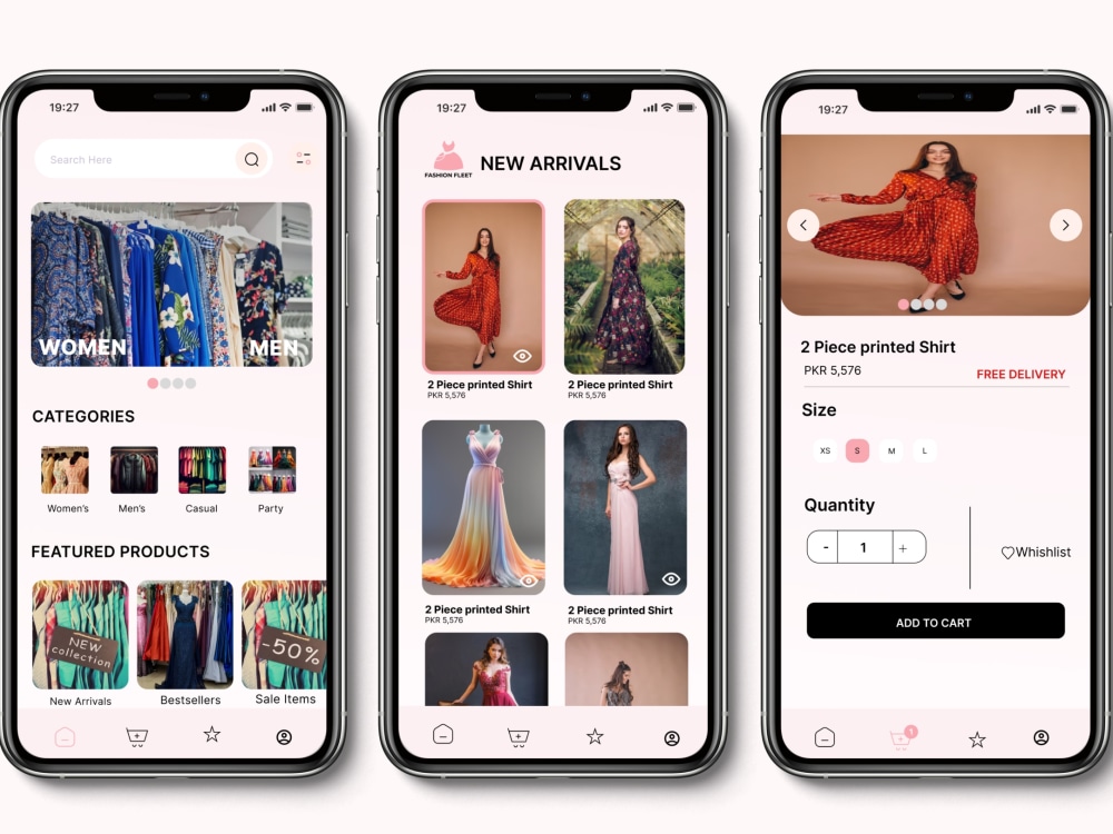 Mockup mobile app screens in figma | Upwork