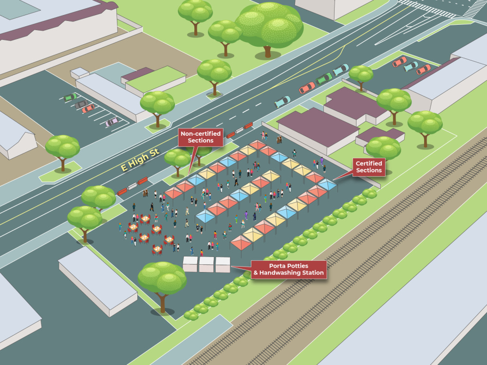 Professional Aerial map, Master map, and Site Plan for Real Estate ...