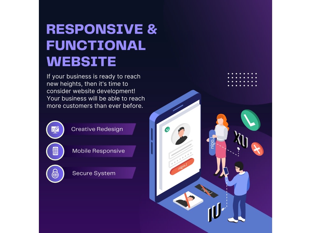 A fully Responsive and Functional 5 Pages Website | Upwork