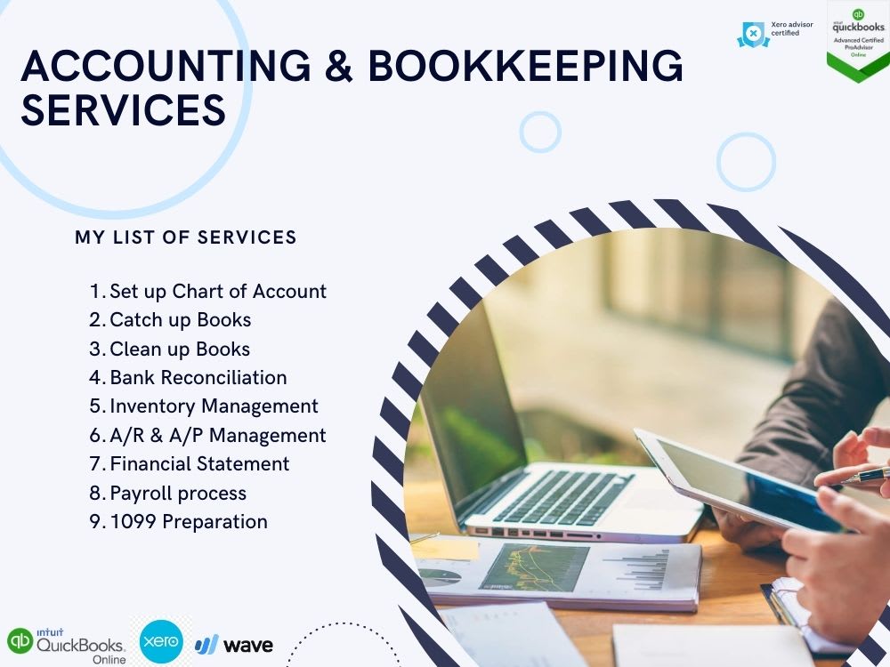 Monthly Professional QuickBooks Bookkeeping & Accounting Services | Upwork