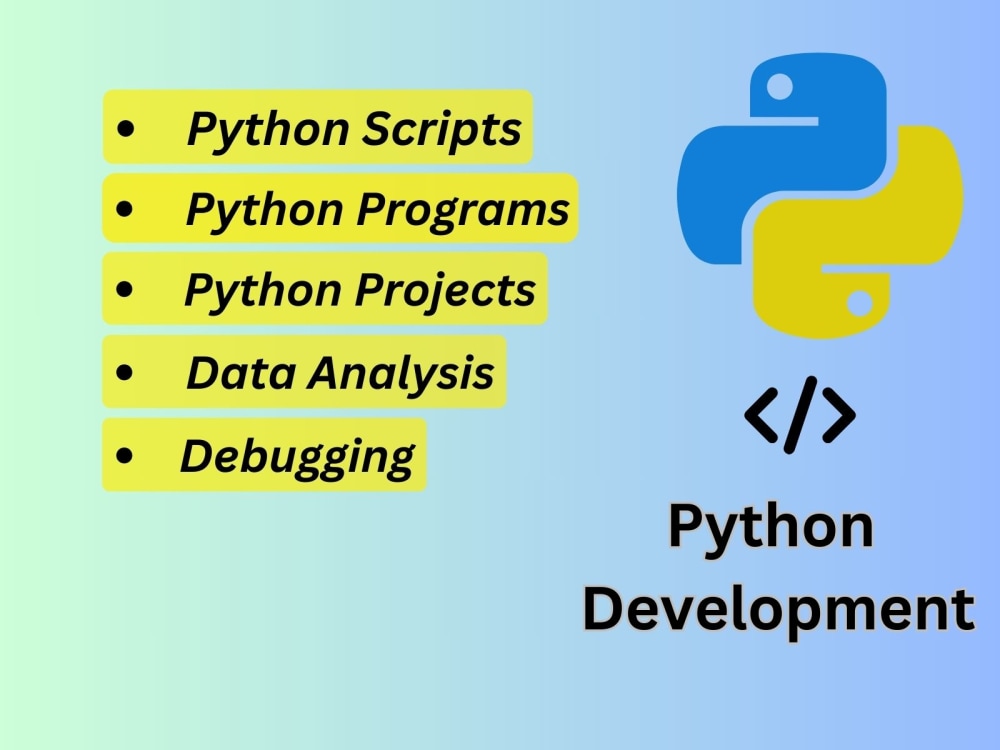 Python Projects, Scripts, Custom Bots, and Automations | Upwork Python Projects, Scripts, Custom Bots, and Automations | Upwork