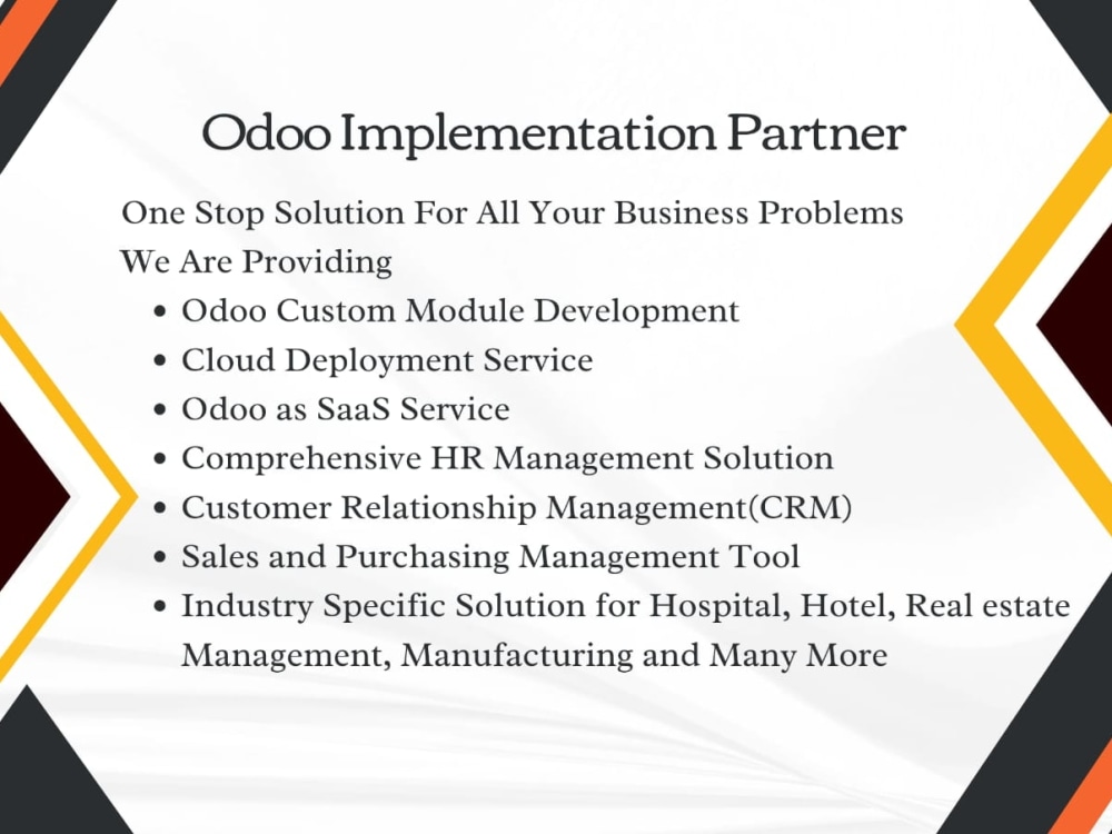 Installation and setup of odoo erp for your business | Upwork