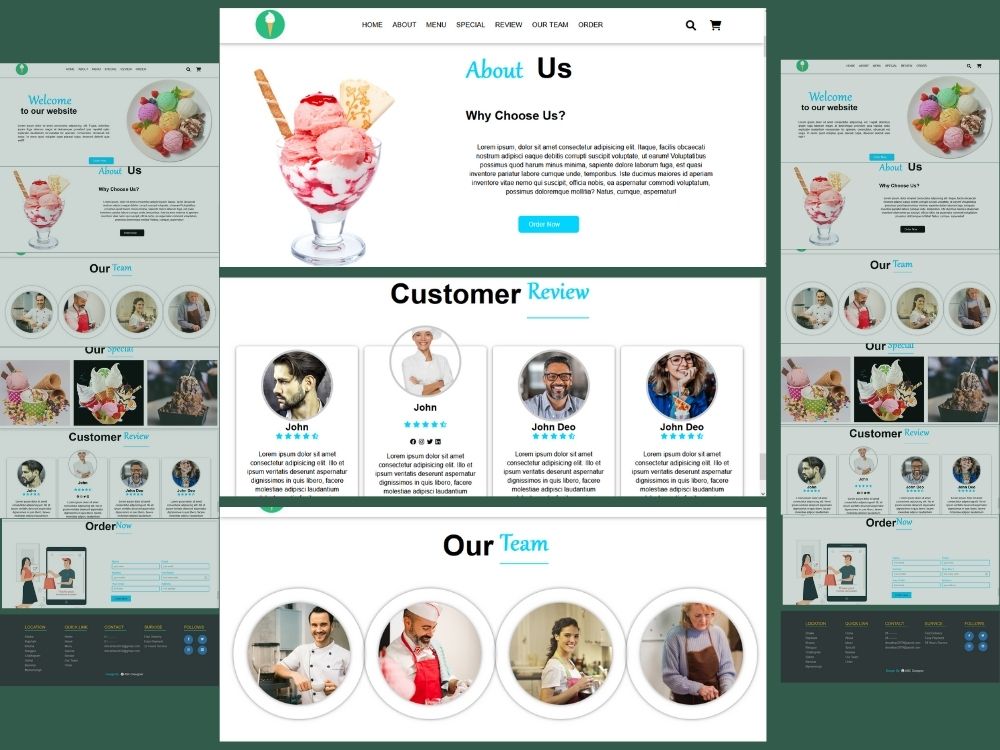 Responsive Website Landing Page Design, PSD to HTML , Figma Design | Upwork