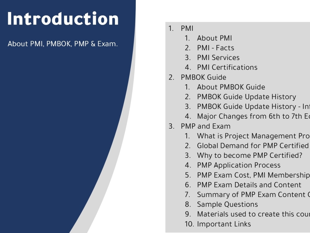 Slides for PMP Certification training PMBOK 7th edition (PDF or PTTX ...