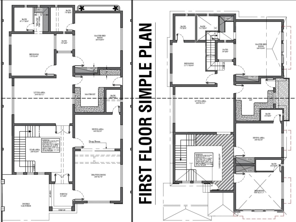 Expert 2D Floor Plans, Architectural Plans and Furniture Layout Plans ...