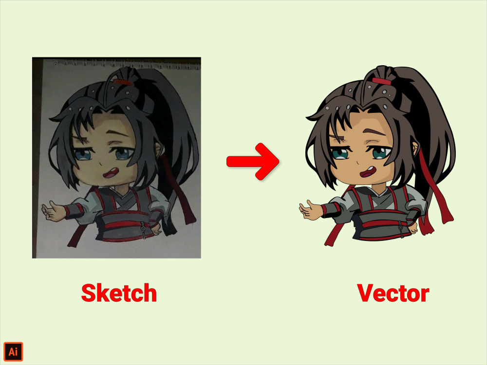 Vector tracing, logo redraw and color changes | Upwork