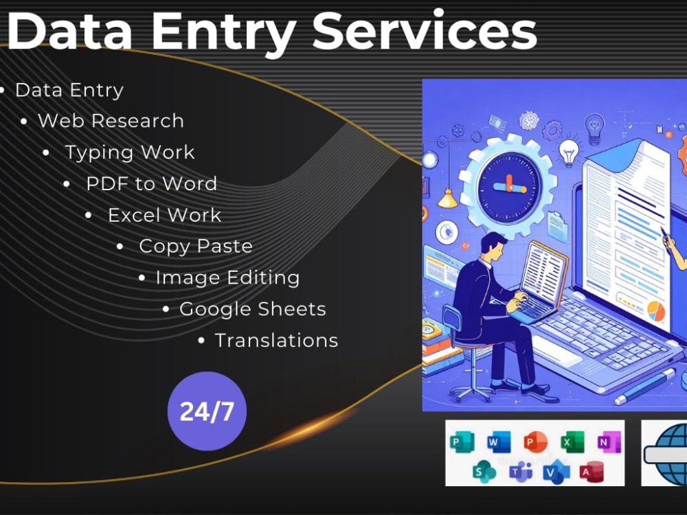 Professional & Quick Data Entry & Translations Services with 100% ...