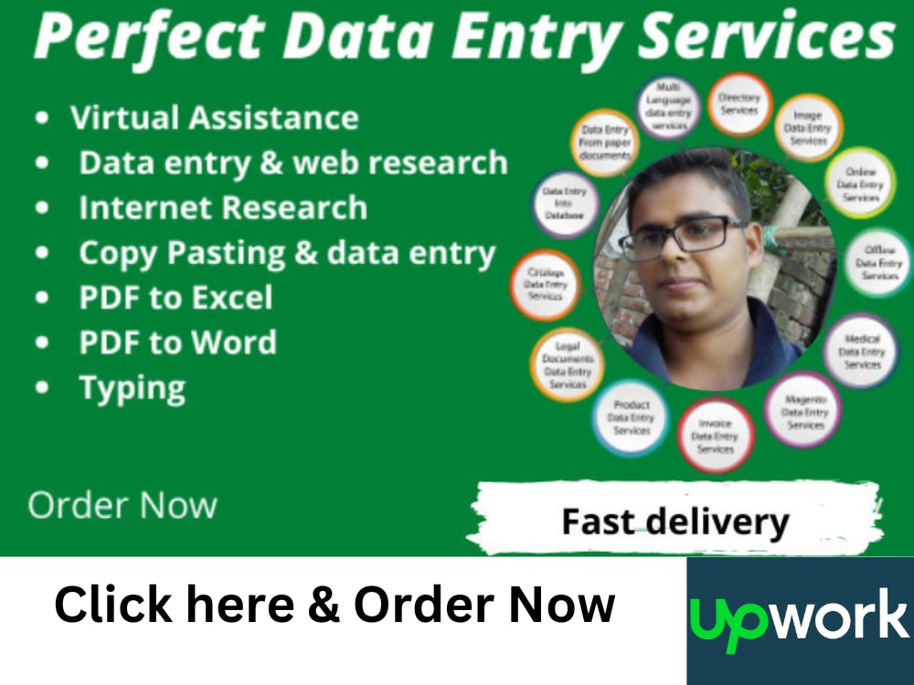 Any Excel data entry virtual assistant | Upwork