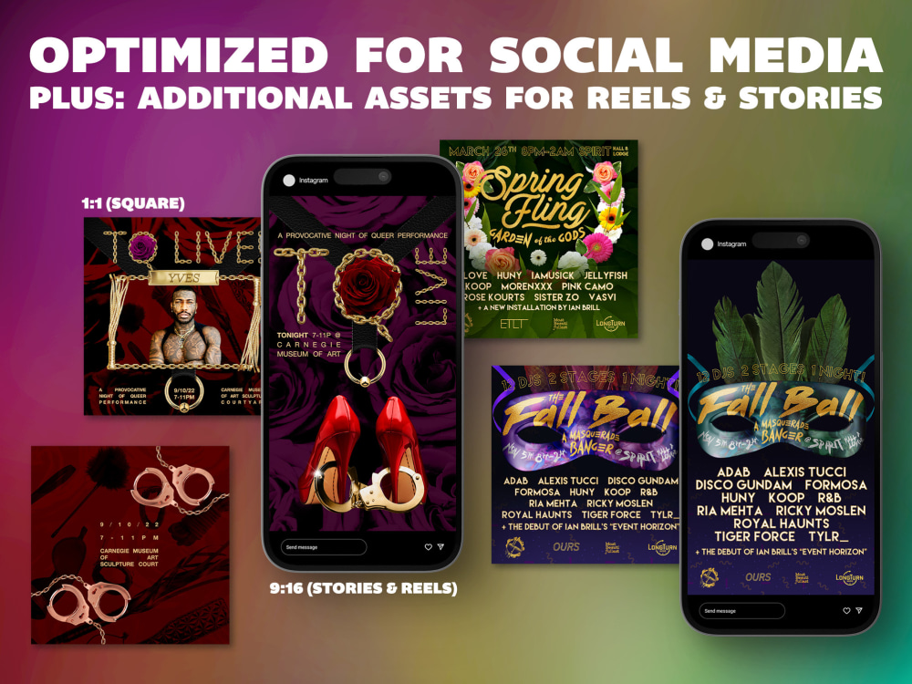 A gorgeous flyer package to promote your event | Upwork