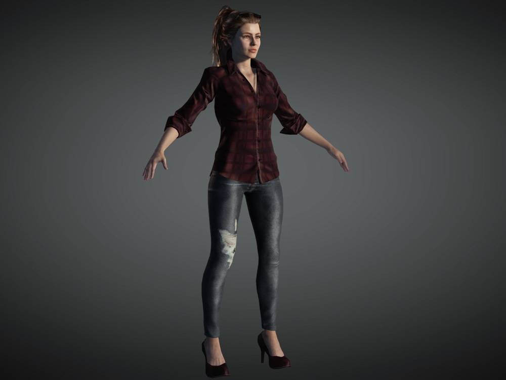 A realistic game-ready characters | Upwork