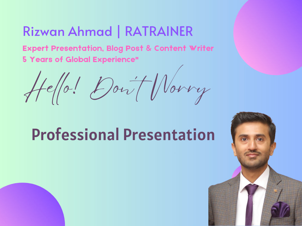 Professionally Optimized Business Presentation and Google Slides | Upwork