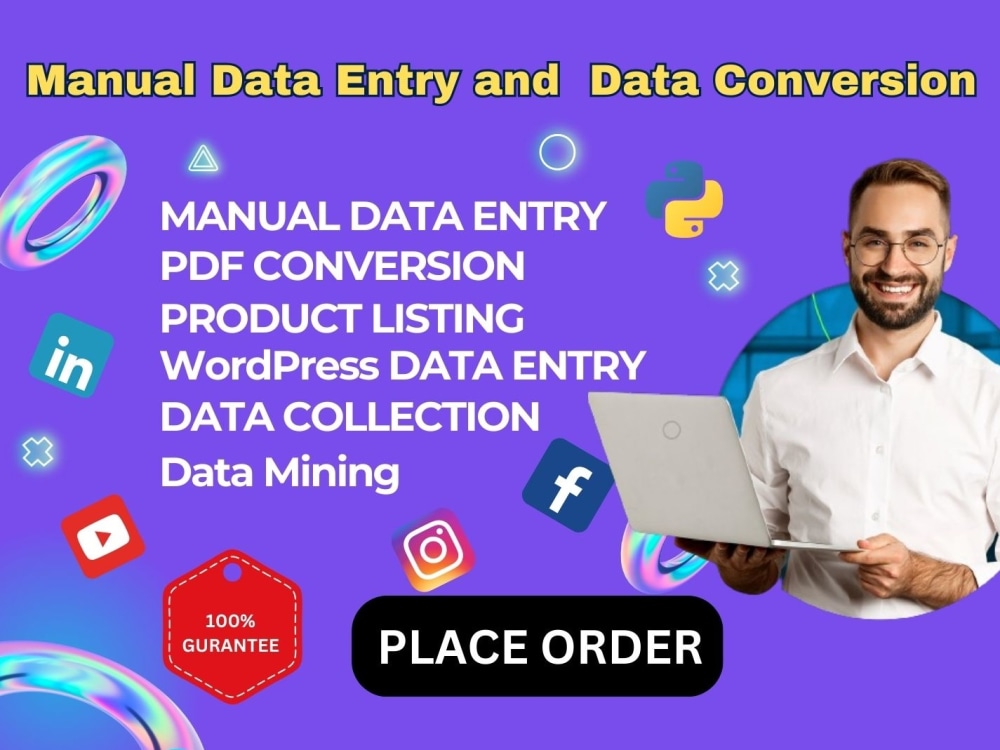 Manual Excel Data Entry and Data Conversion services | Upwork