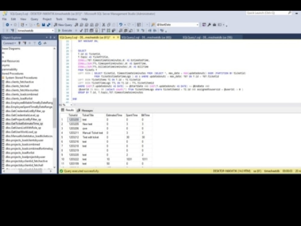 Design and develop databases, SQL, and MySQL queries for all task ... Design and develop databases, SQL, and MySQL queries for all task ...