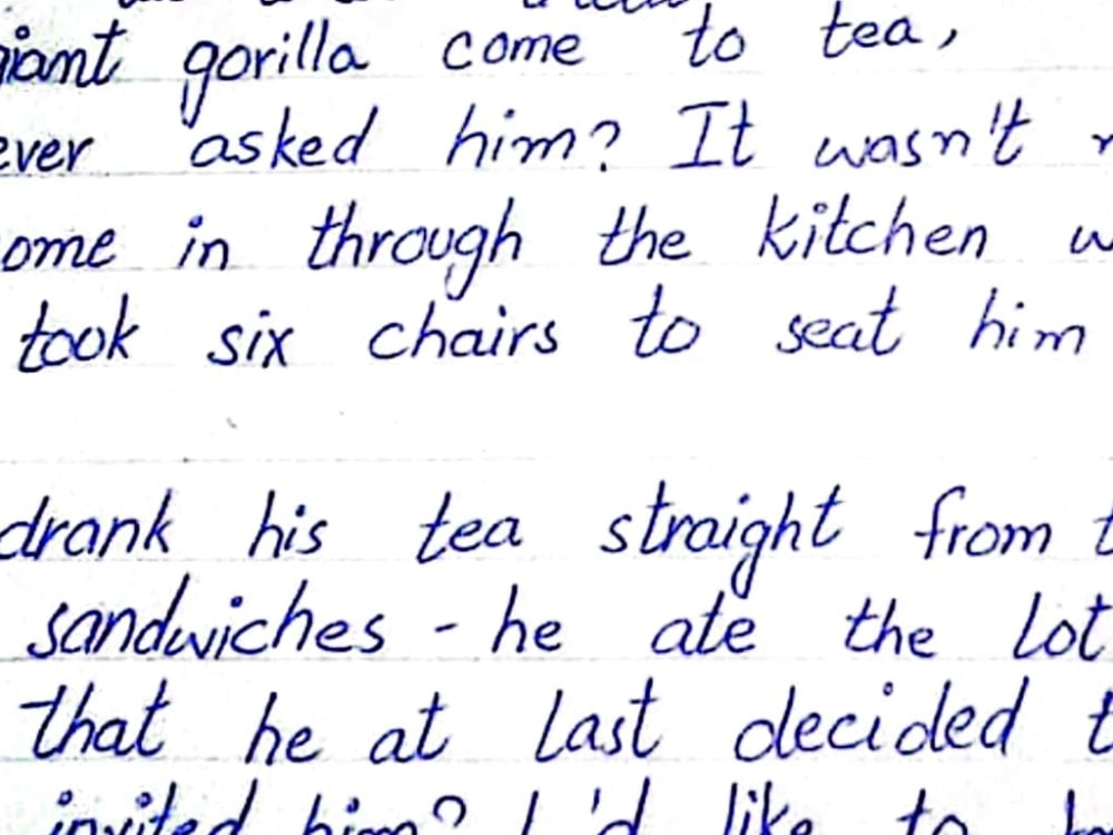 Creative hand writing any document letter notes | Upwork