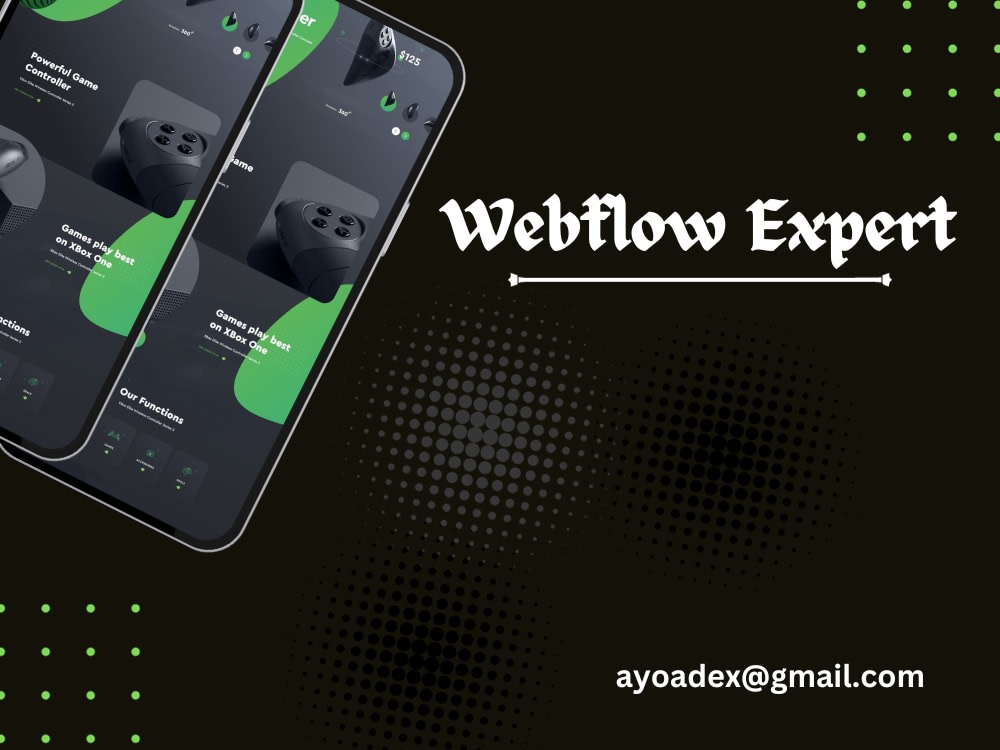 A web flow expert who will design your Webflow website | Upwork