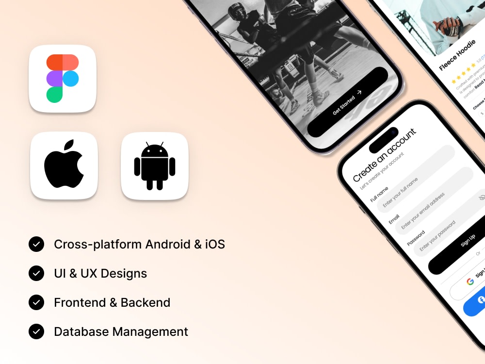 A Custom Cross Platform Mobile Application Design To Deployment Upwork