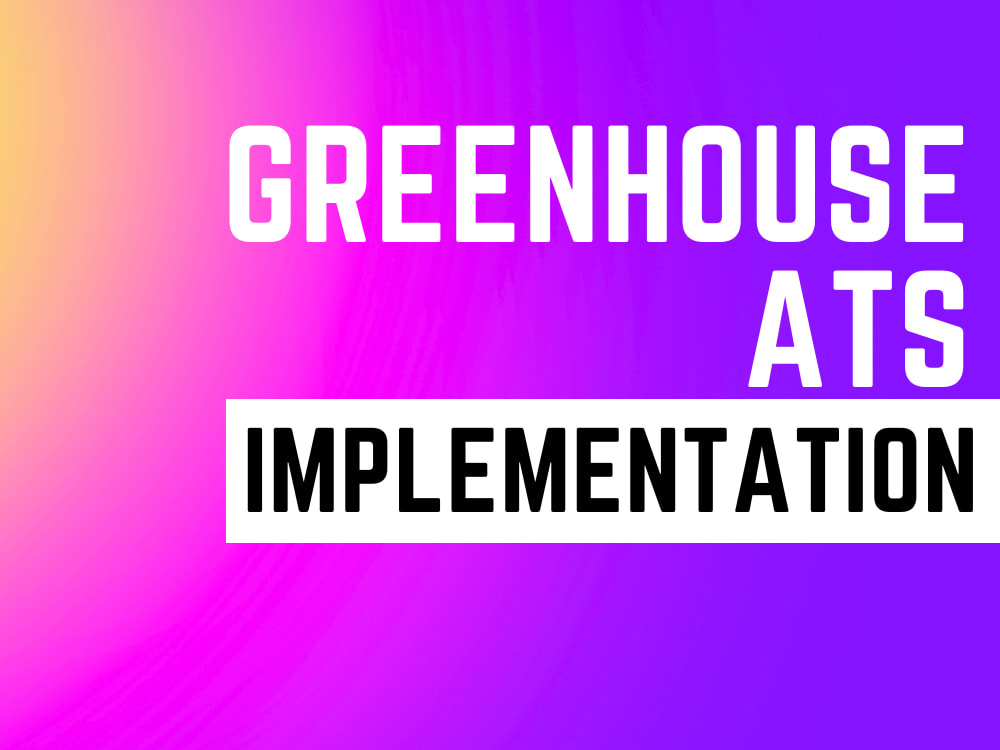 An expert for your Greenhouse ATS Implementation | Upwork