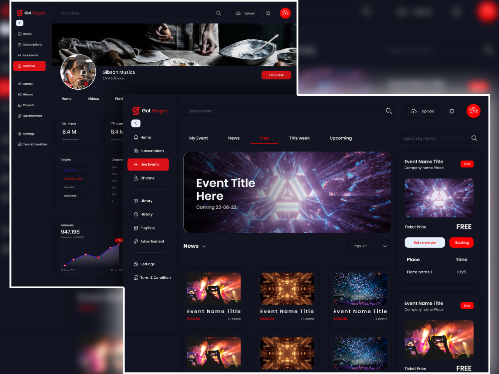 Website Landing Page UI UX design in Figma | HTML, CSS | Upwork