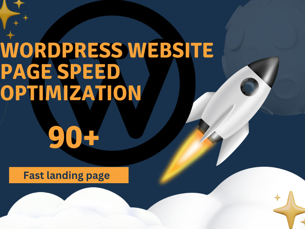 Wordpress website speed optimization website landing page Expert | Upwork
