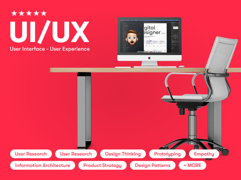 5-Star UI/UX from a Expert Designer | Figma | Upwork