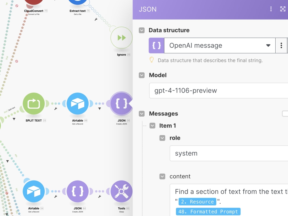 Get your Airtable workflow enhanced with OpenAI/ChatGPT/GPT models. | Upwork