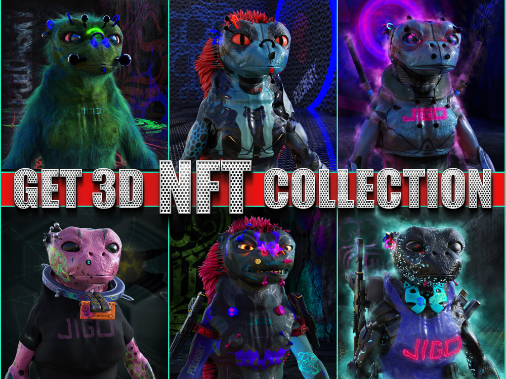 Ultra realistic 3d NFT collection | Upwork