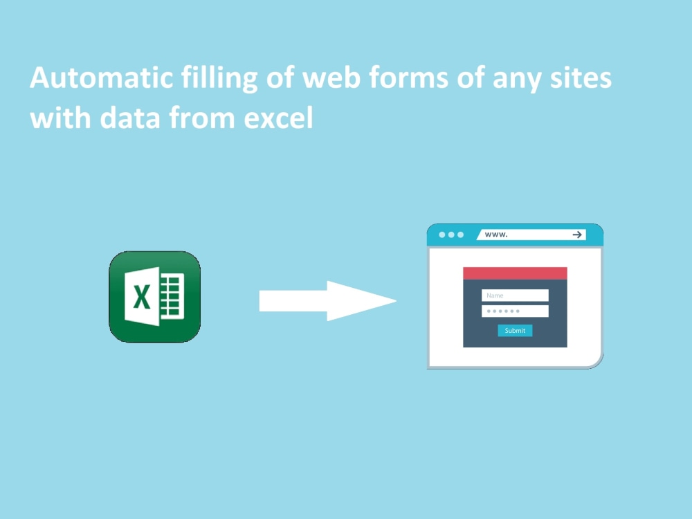 Loading Excel Data To Any Web Forms With Macros Upwork