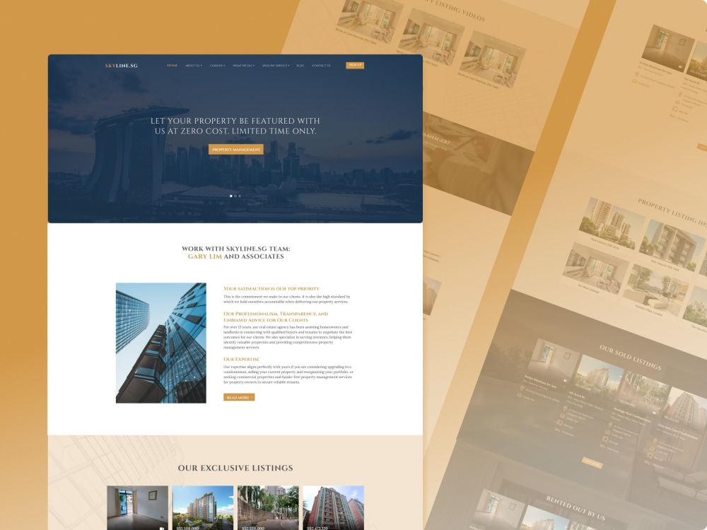 An interactive Landing Page for your Website in Figma | Upwork