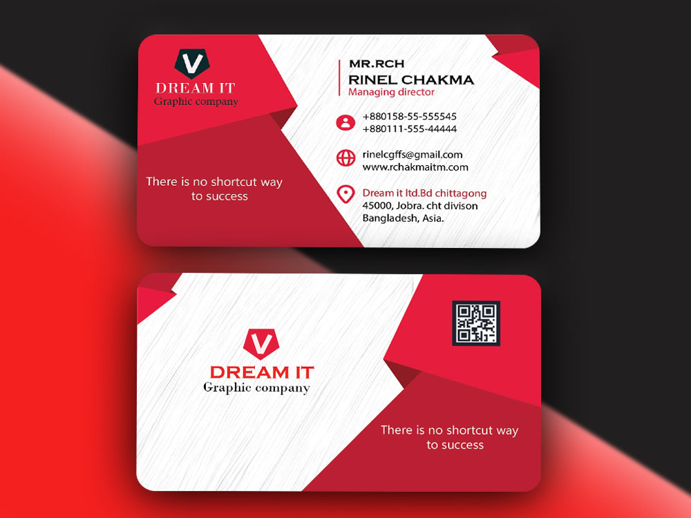 Unique, professional, minimalist and modern business card designe. | Upwork