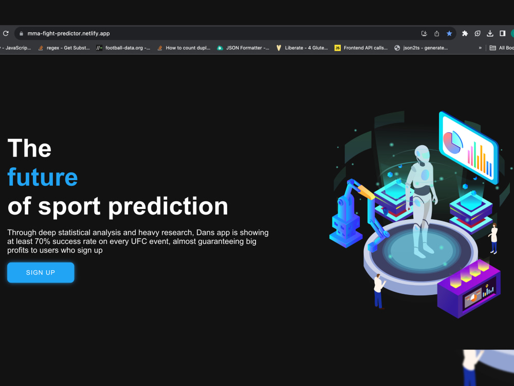A Full Stack Javascript Web App Upwork