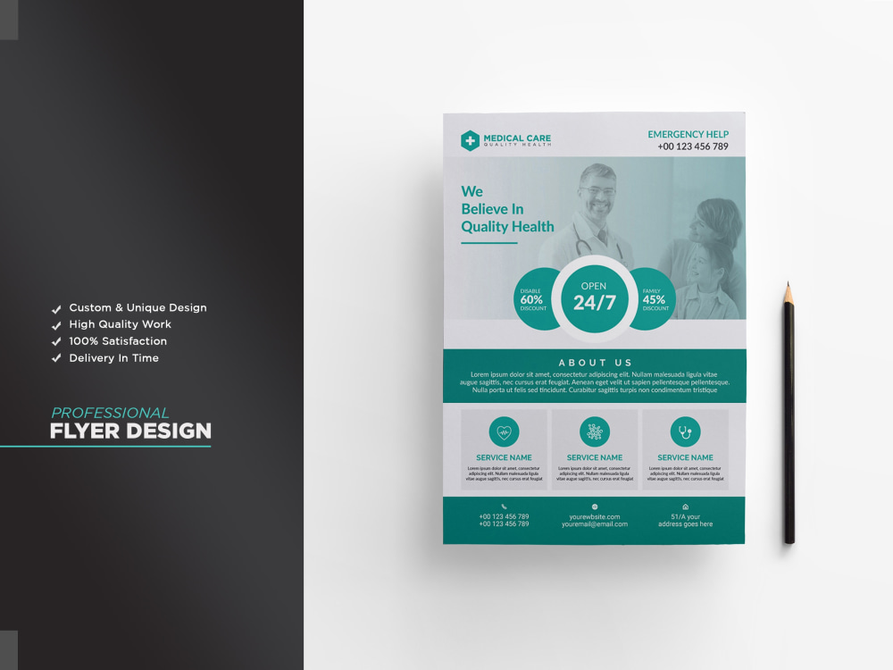 Custom Professional Business Flyer Design | Upwork