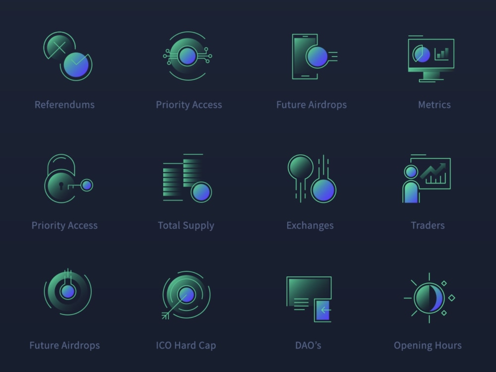 Professional icons design in any style you need. | Upwork