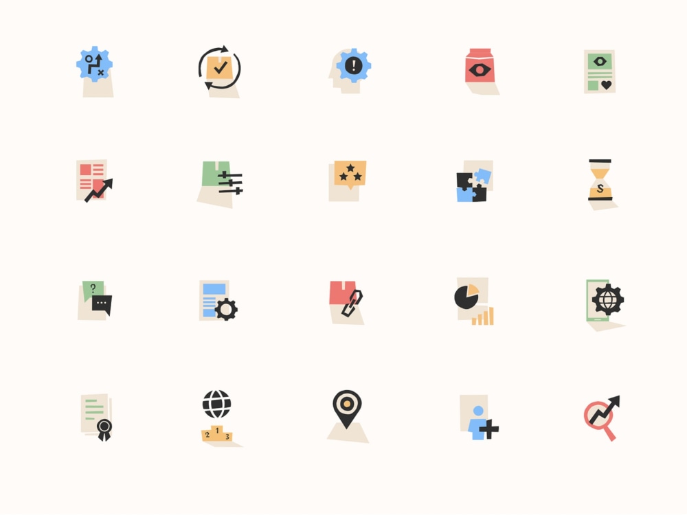 Professional icons design in any style you need. | Upwork