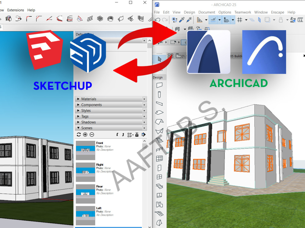 Old drawings, etc converted to AutoCAD / Archicad / Sketchup files | Upwork