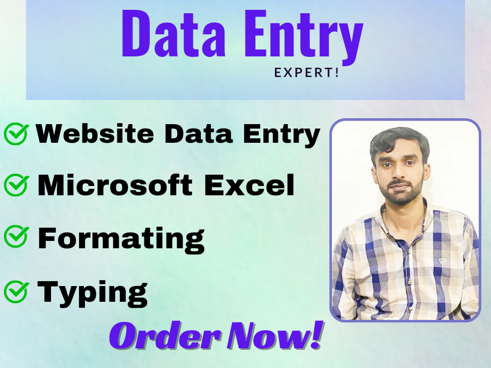 Website Data Entry, Microsoft Excel, Typing and Formatting. | Upwork