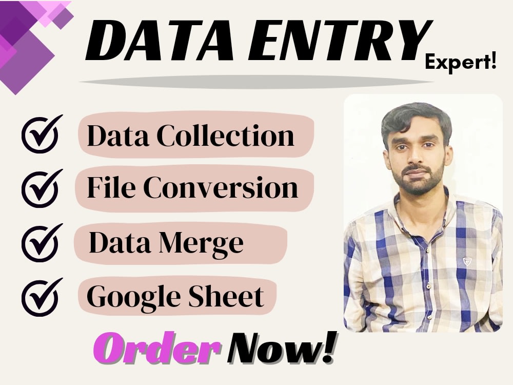 File Conversion, Data Collection, Google Sheet and Data Merge. | Upwork