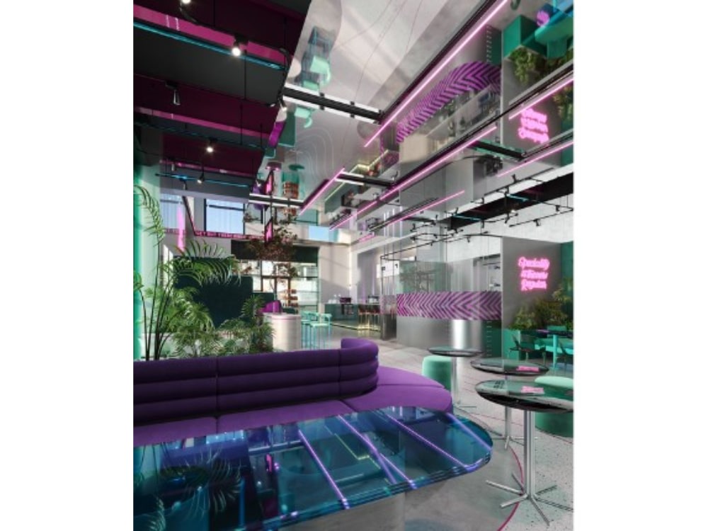 Realistic 3D retail store design, shop design with realistic 3d ...